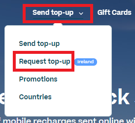How to request a top-up? – Ding Support Center